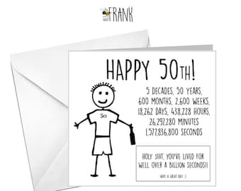 Rude Th Birthday Card Etsy UK