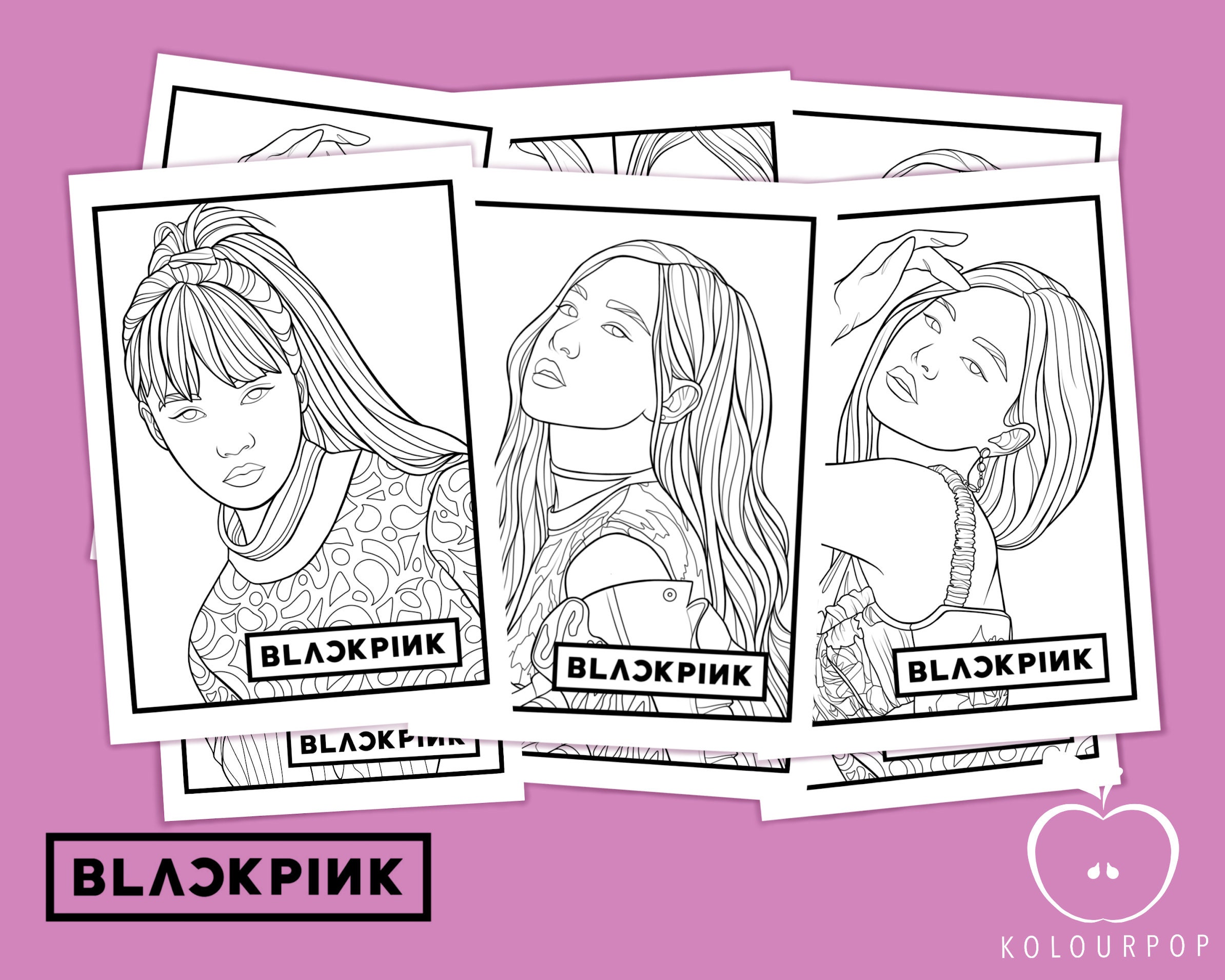 Actualizar Imagen Dibujos De Blackpink Para Colorear E Imprimir 33075