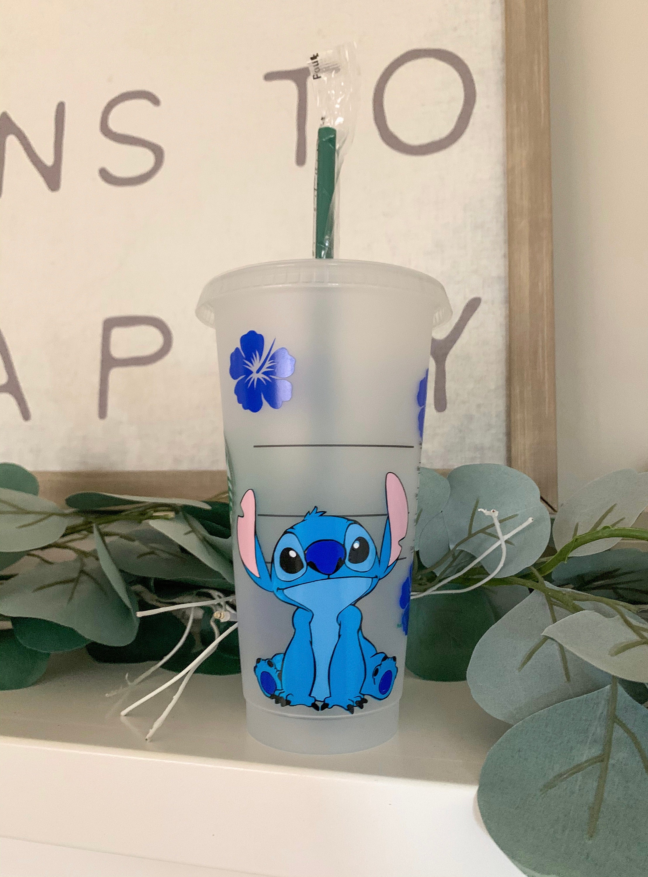 Lilo And Stitch Starbucks Cup Etsy