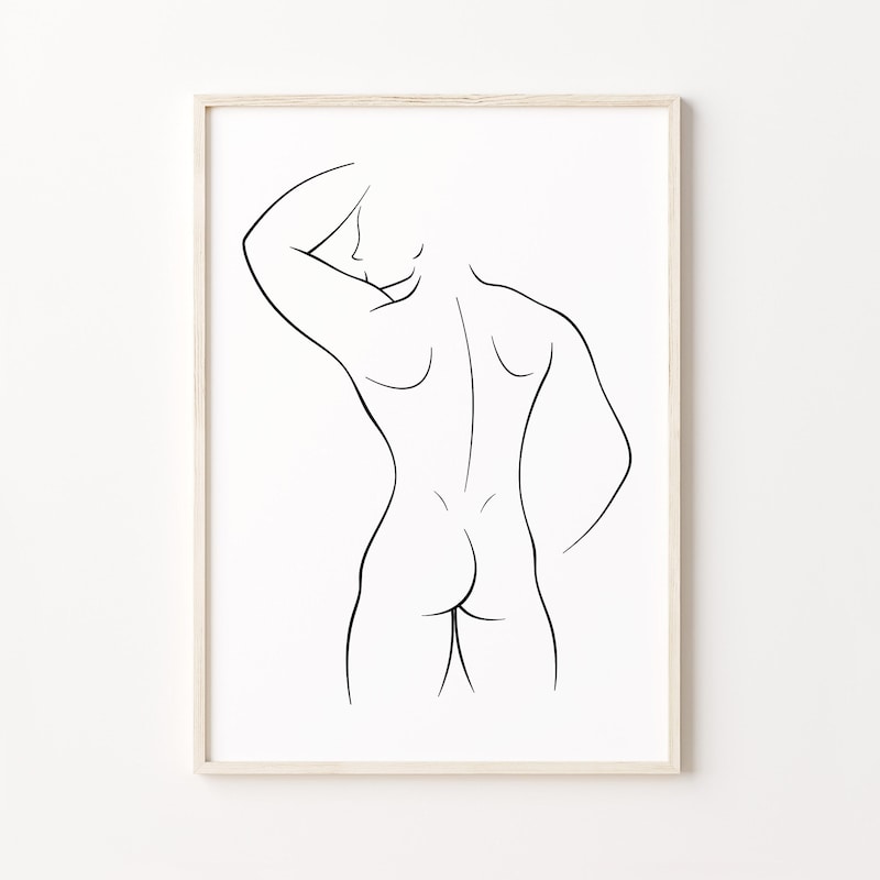 Gay Naked Drawings Etsy De