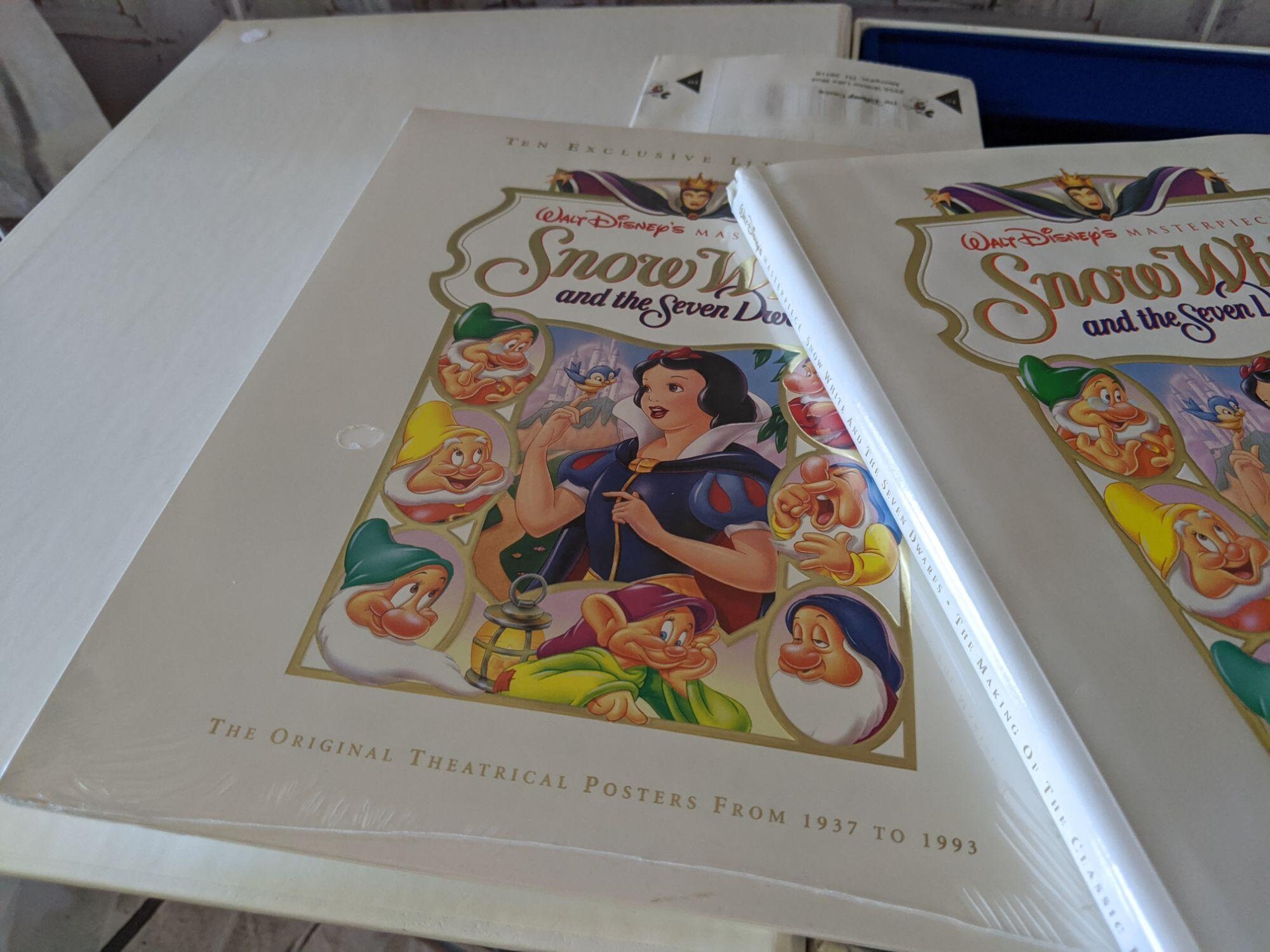 Walt Disneys Masterpiece Snow White And The Seven Dwarfs Deluxe Vhs