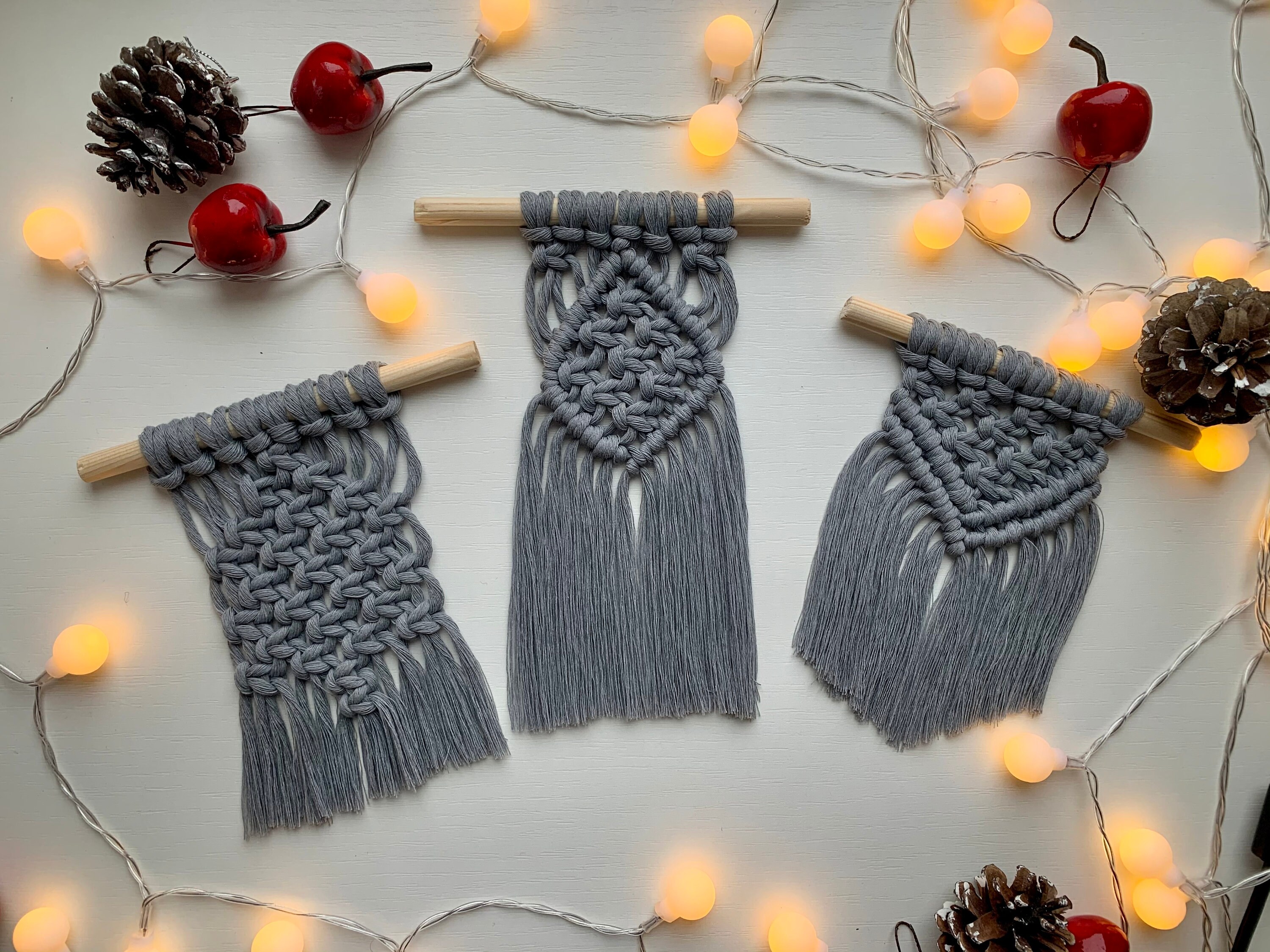Macrame Patterns Set Of Macrame Tutorials Easy Christmas Etsy 61915 Hot Sex Picture