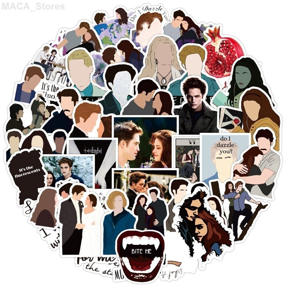 Twilight Saga Stickers Etsy