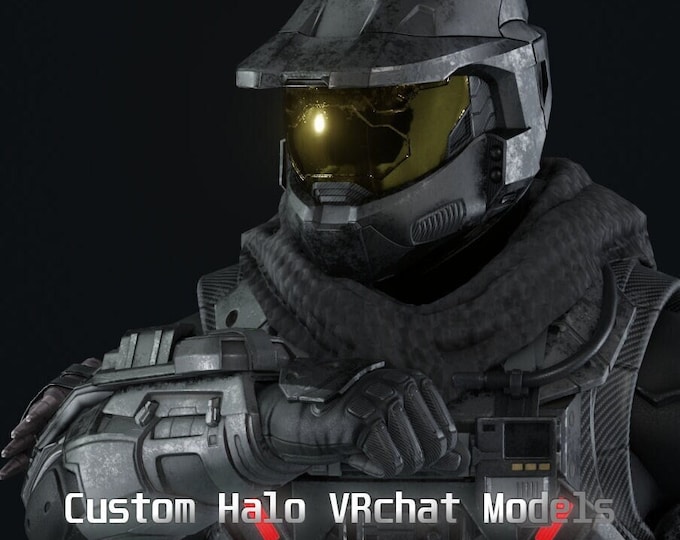 Custom Halo Infinite Vrchat Model Pc Etsy