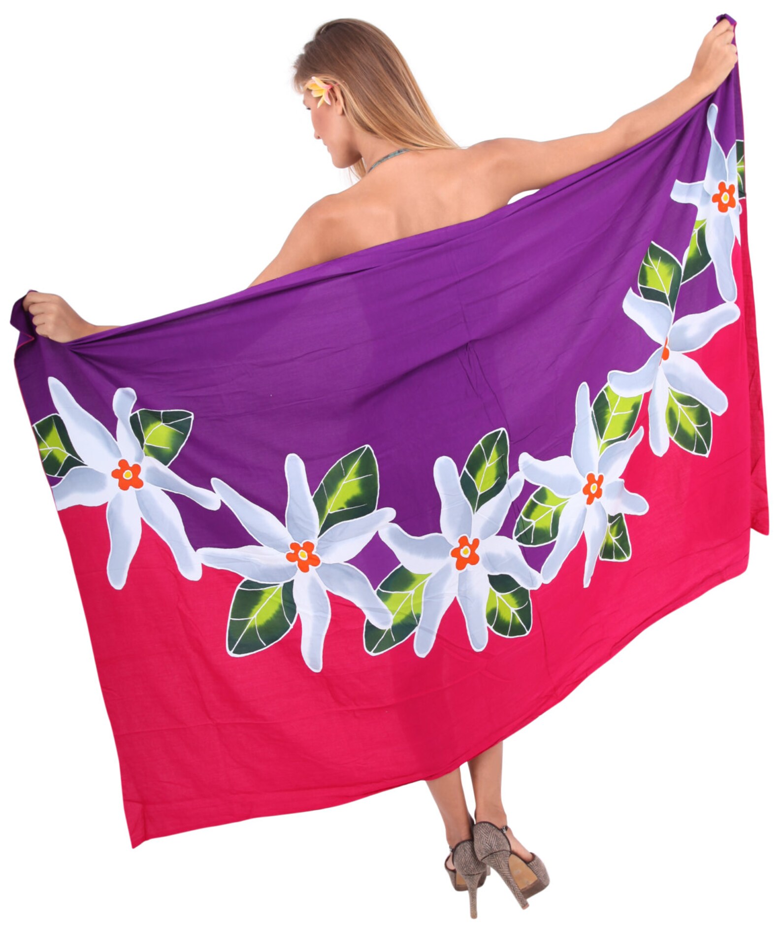 La Leela Sarong Bathing Suit Pareo Wrap Bikini Cover Up Womens Etsy