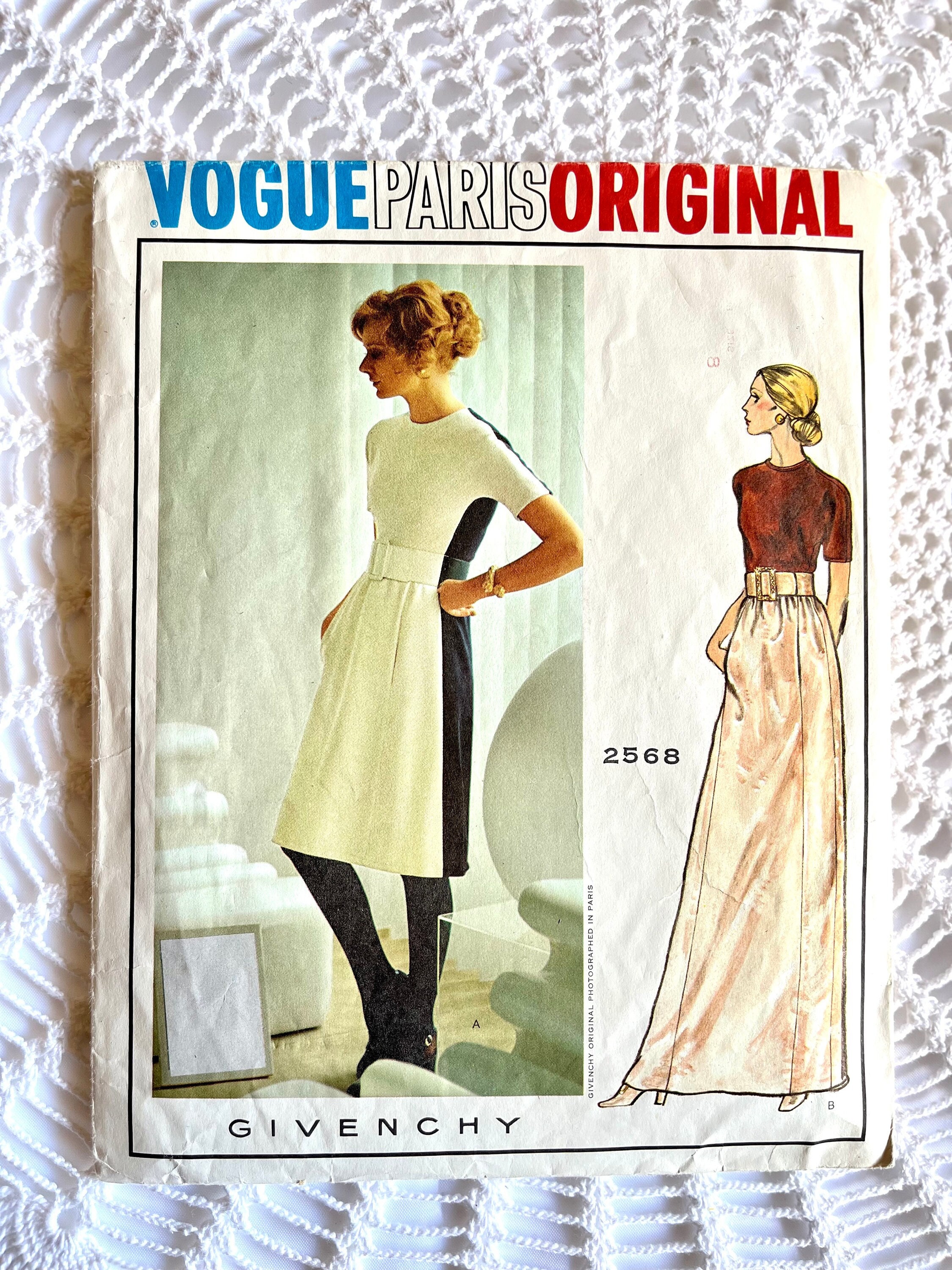 Vogue Pattern Etsy