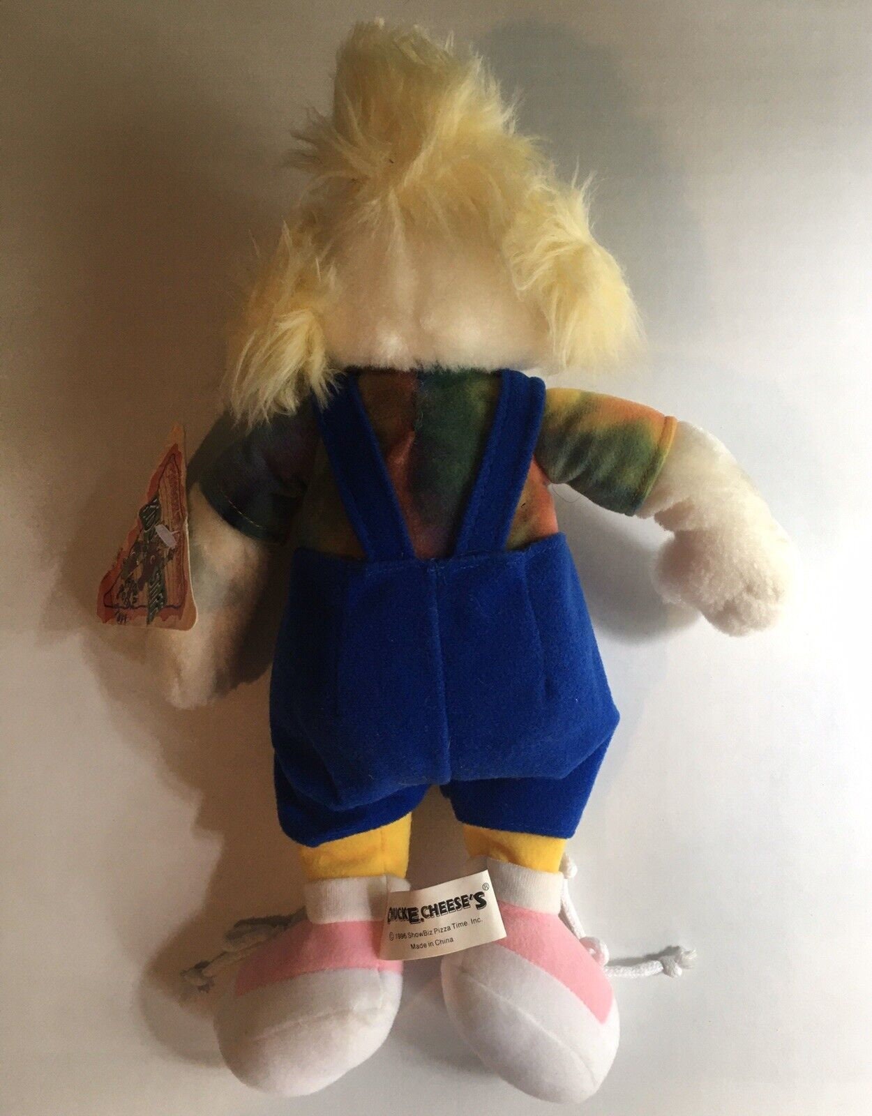 Vtg Chuck E Cheeses Blue Eyes Showbiz Pizza Time Stuffed Hot Sex Picture