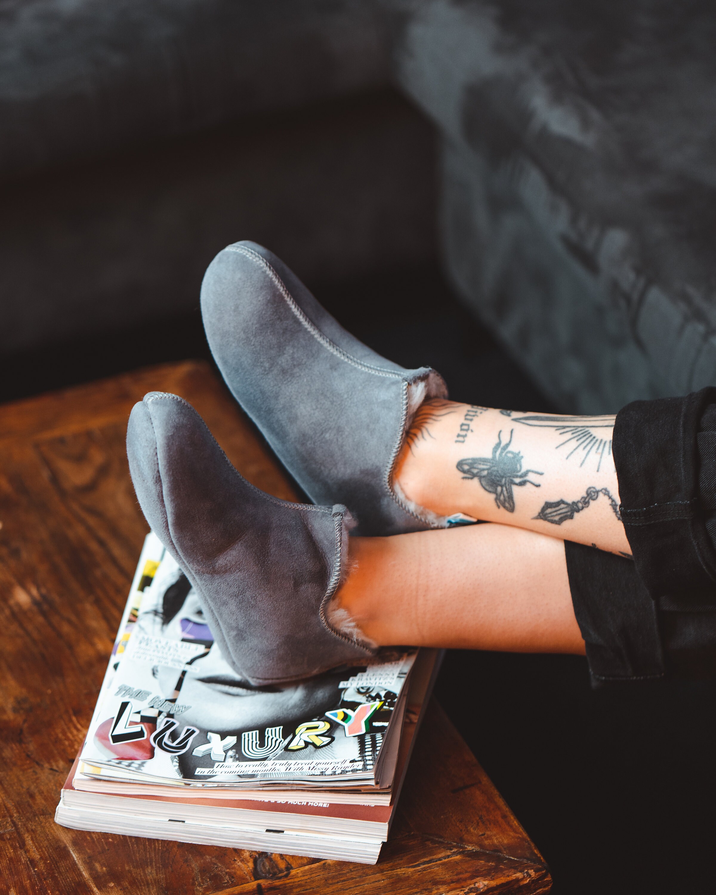 The Women's Pixie Boot in Grey - Etsy