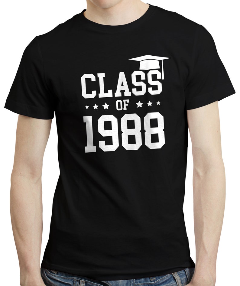 Class of 1988 T-shirt, University College Graduation School Reunion ...