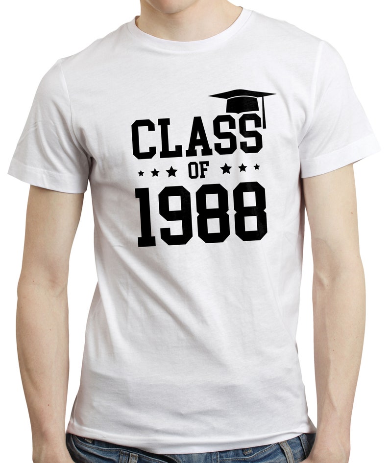 Class of 1988 T-shirt University College Graduation School - Etsy