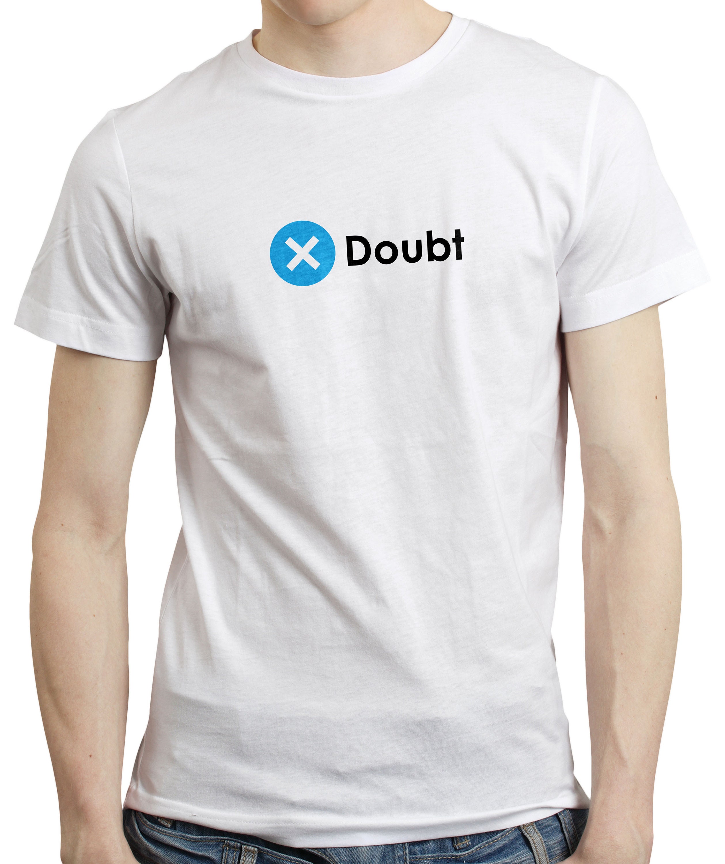 Doubt Button Funny Internet Meme Grumpy Ironic Sarcastic - Etsy