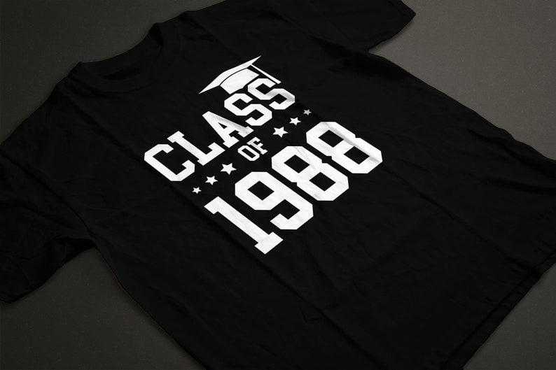 Class of 1988 T-shirt, University College Graduation School Reunion ...