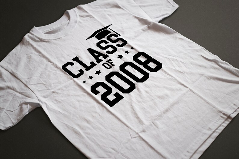 Class of 2008 T-shirt University College Graduation School - Etsy