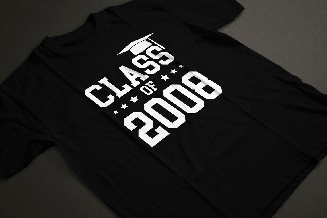 Class of 2008 T-shirt, University College Graduation School Reunion ...