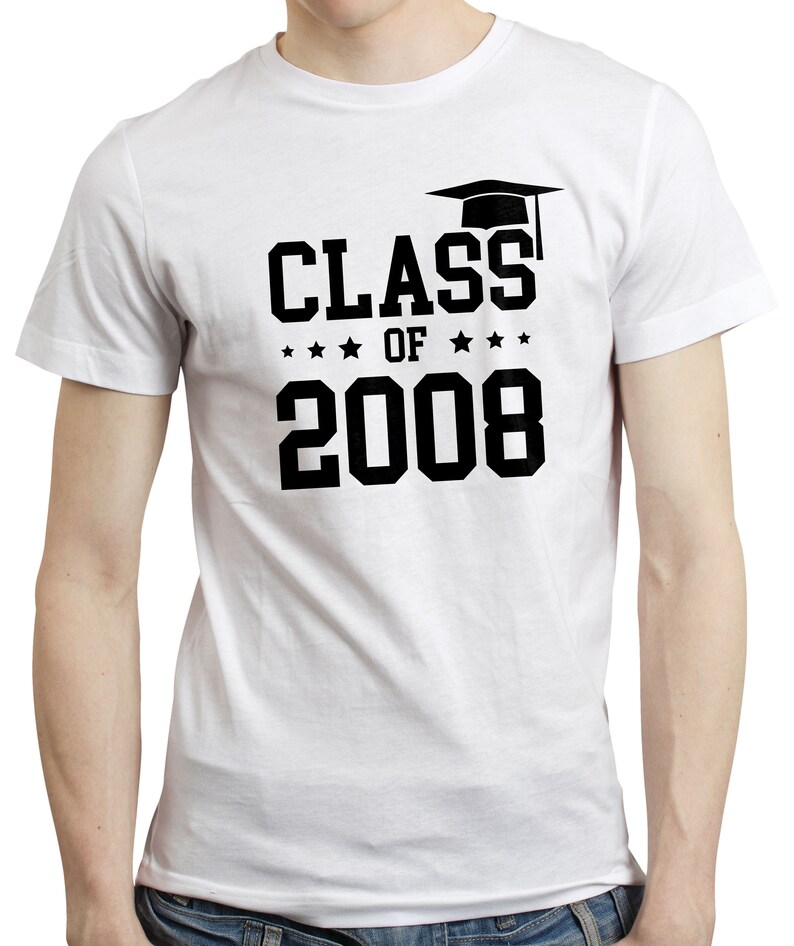 Class of 2008 T-shirt University College Graduation School - Etsy