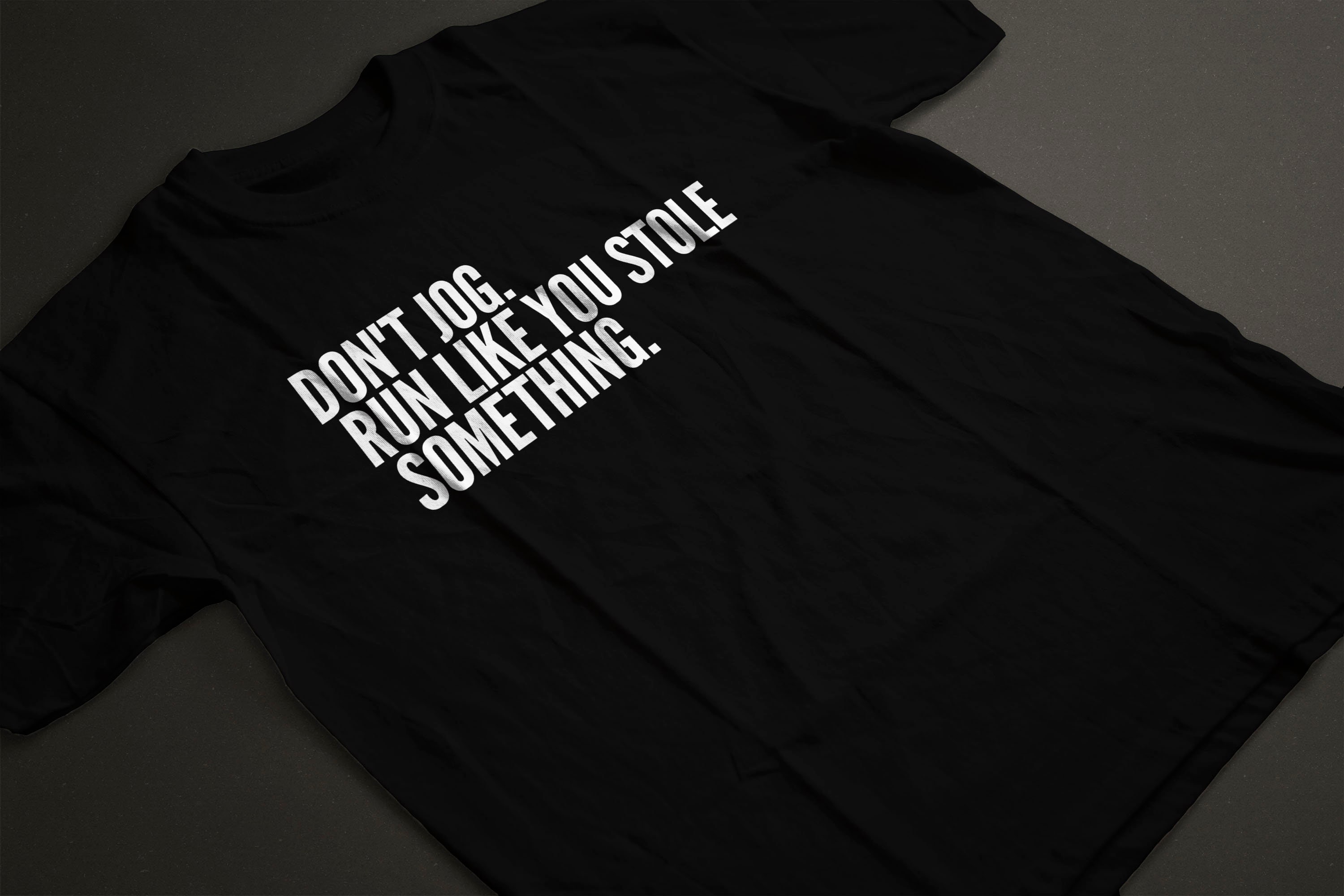 Run Like You Stole Something Marathon Runner Running Fitness Funny T ...