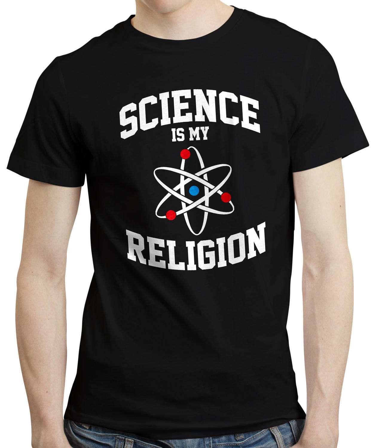 Science is My Religion Atheist Chemist Physics Geek T Shirt Tshirt Tee ...