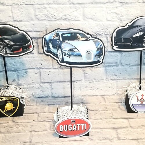 Car Themed Centerpiece. Luxury. Exotic - Etsy