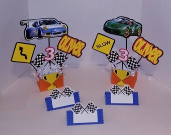 Nascar Centerpiece - Etsy