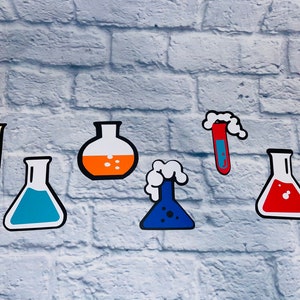 Science Lab Diecuts. Scientist. Mad Scientist. Beaker - Etsy