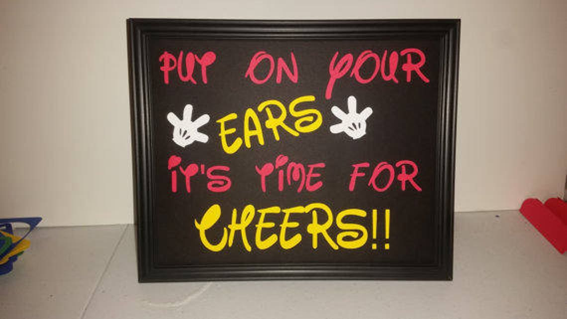 Put on your ears sign | Etsy