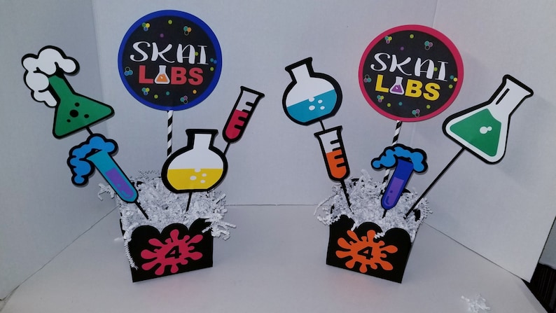 Centerpiece. Personalized Centerpiece. Science. Scientist, Mad ...