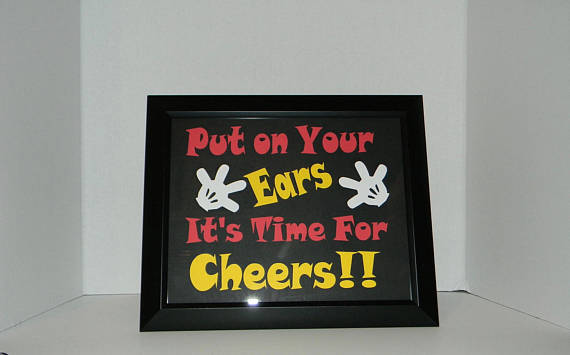 Put on your ears sign | Etsy