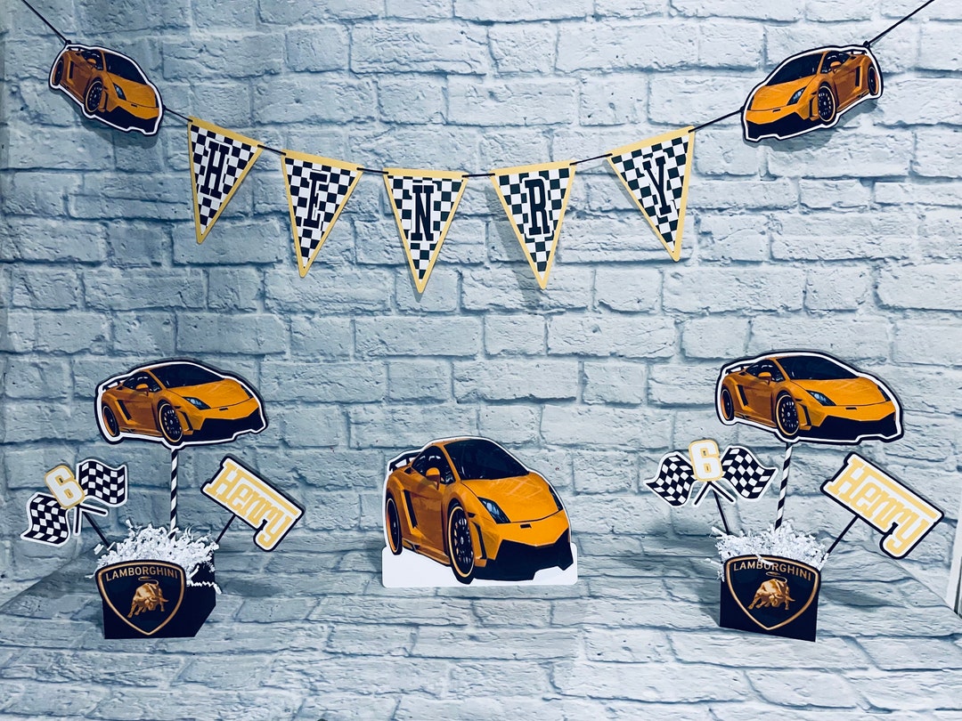 Luxury Car Party Decorations - Etsy