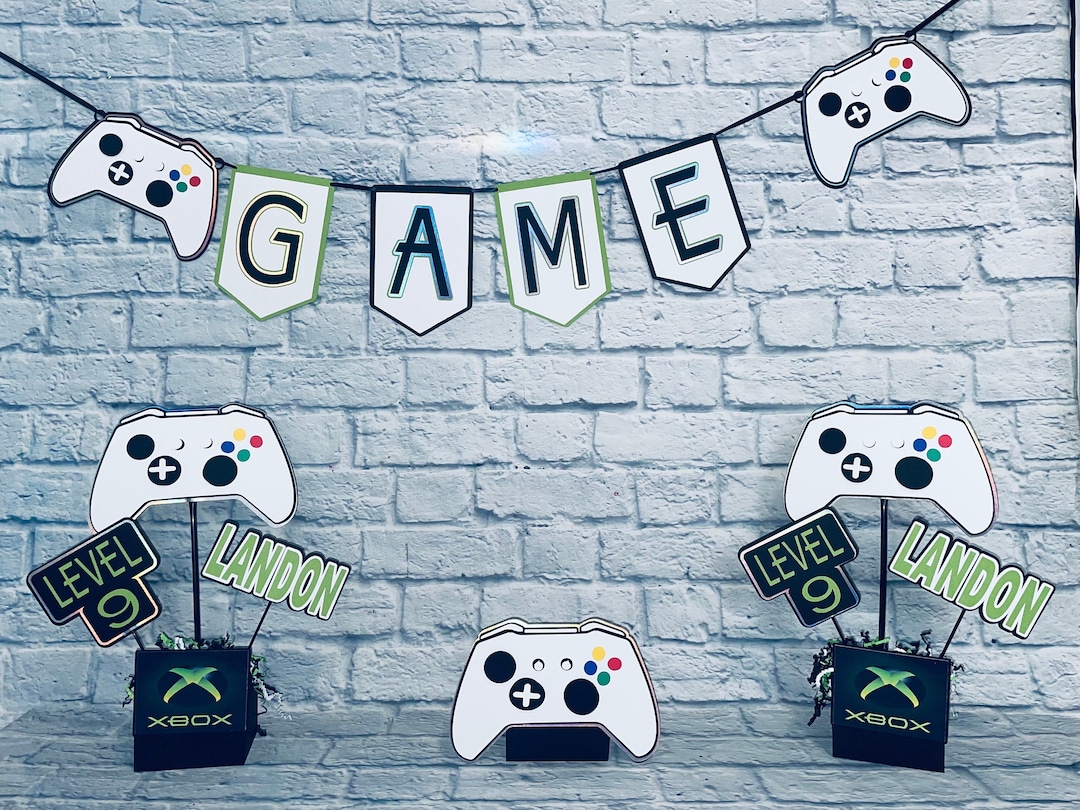 Gamer Themed Decorations - Etsy