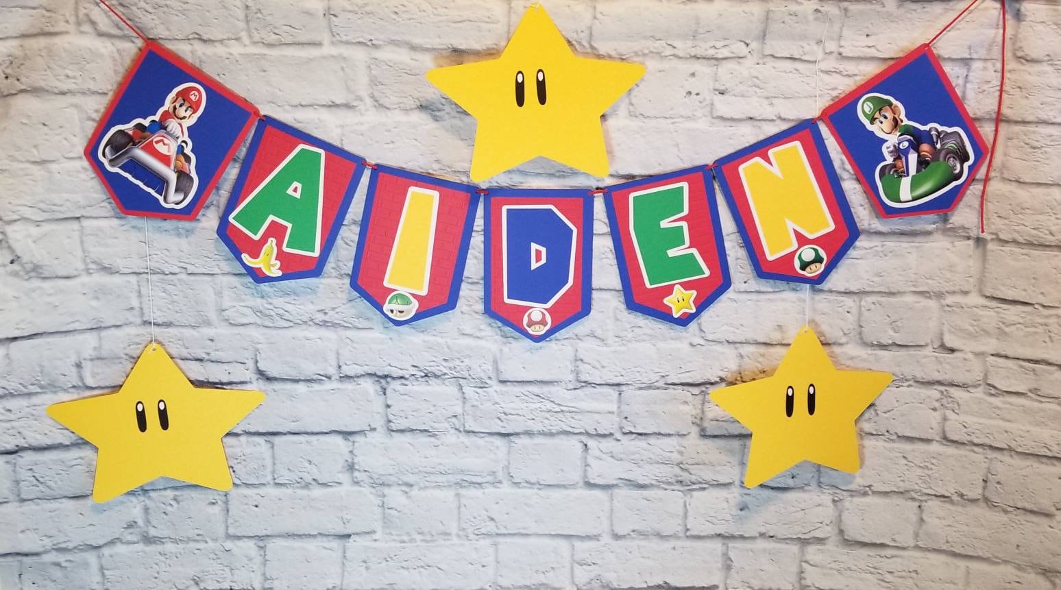 Mario Party Banner. | Etsy