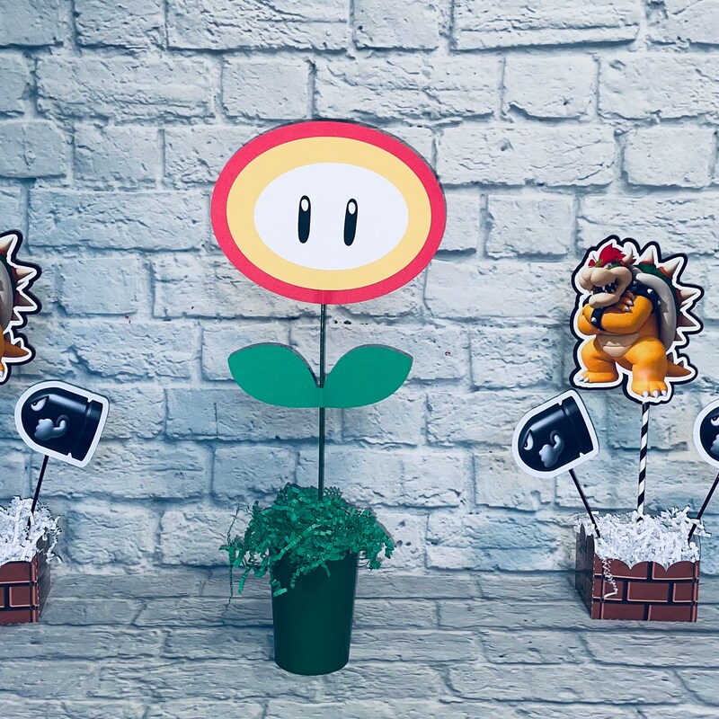 Mario Fire Flower - Etsy