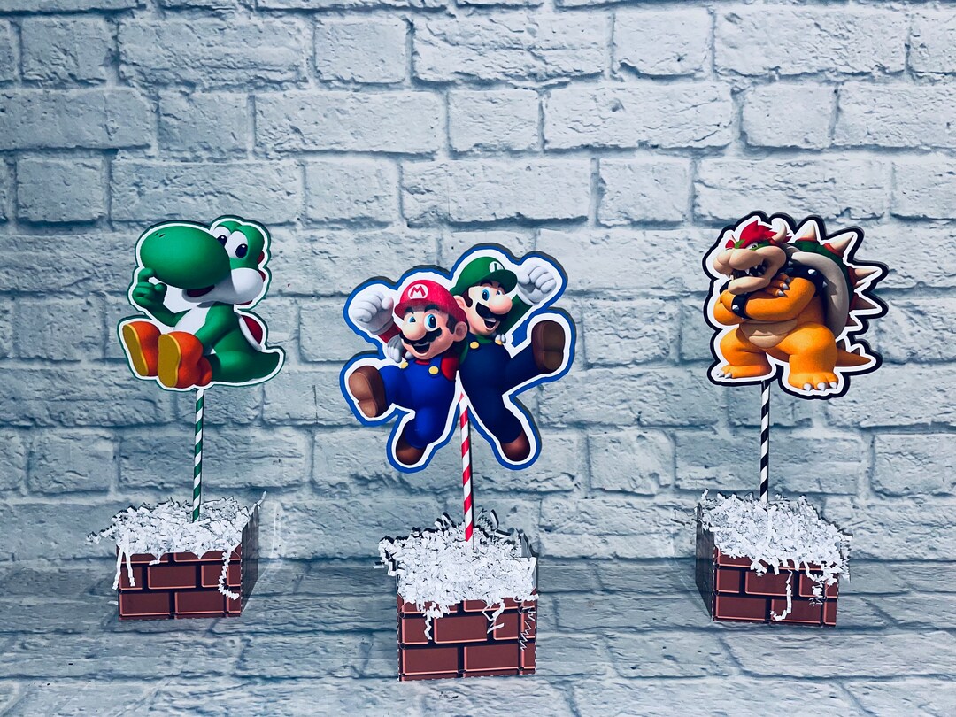 Mario Party Centerpiece Decorations. - Etsy