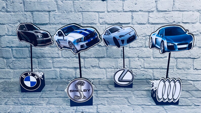 Car Themed Centerpiece. Luxury. Exotic - Etsy