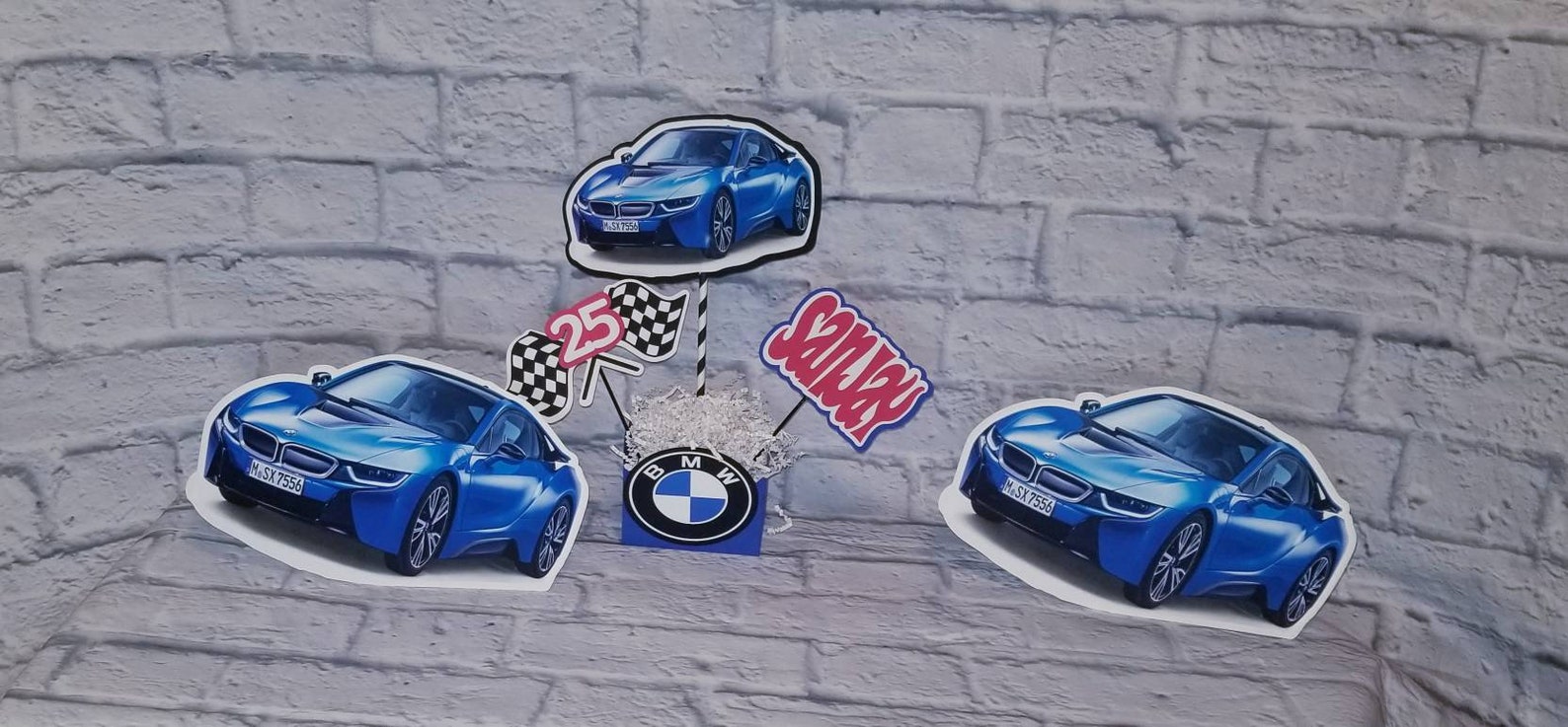 Centerpiece BMW Themed - Etsy