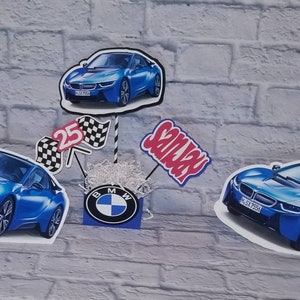 Centerpiece BMW Themed - Etsy