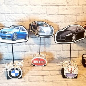 Car Themed Centerpiece. Luxury. Exotic - Etsy