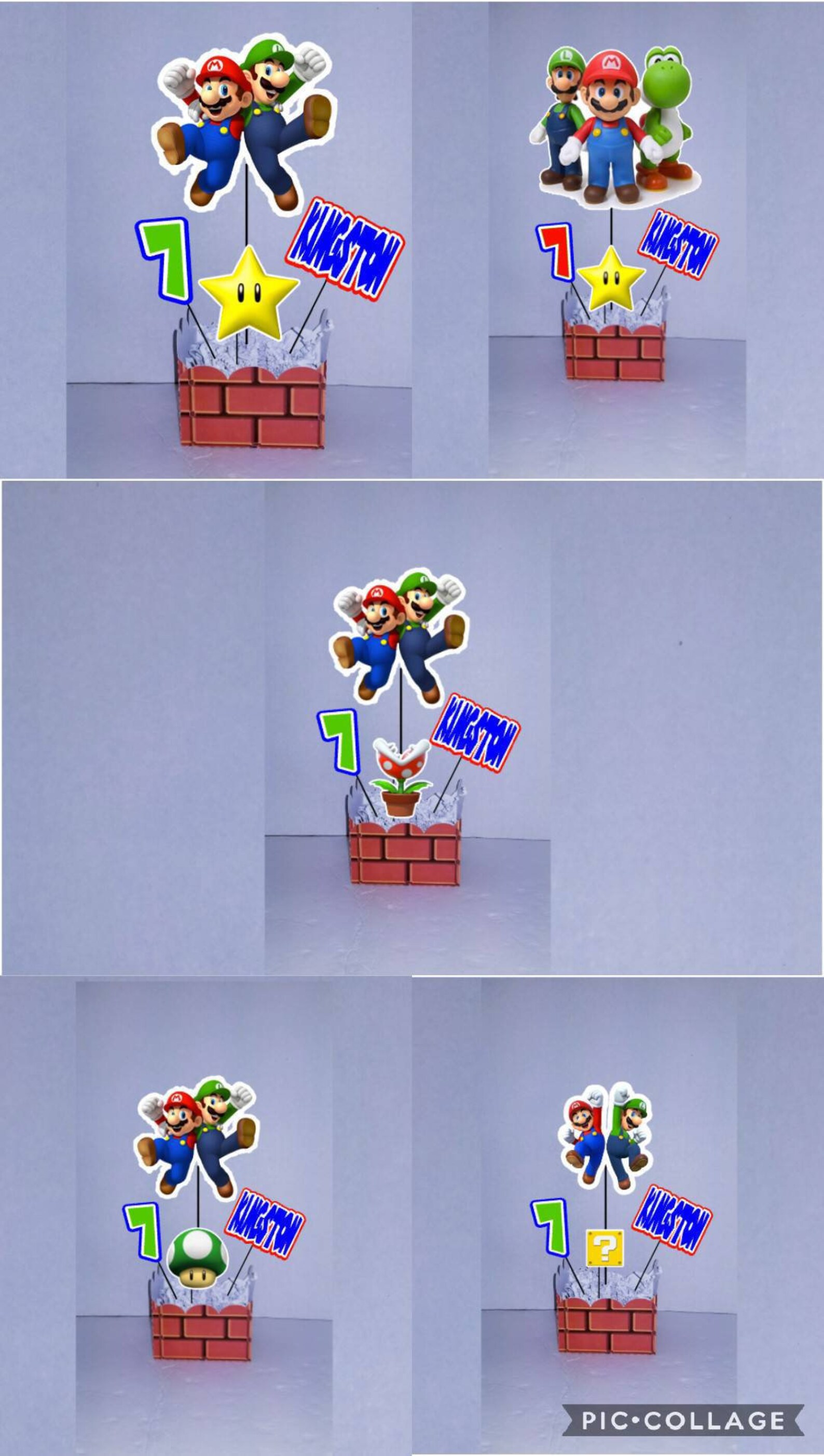 Mario Party Centerpieces Decorations. - Etsy