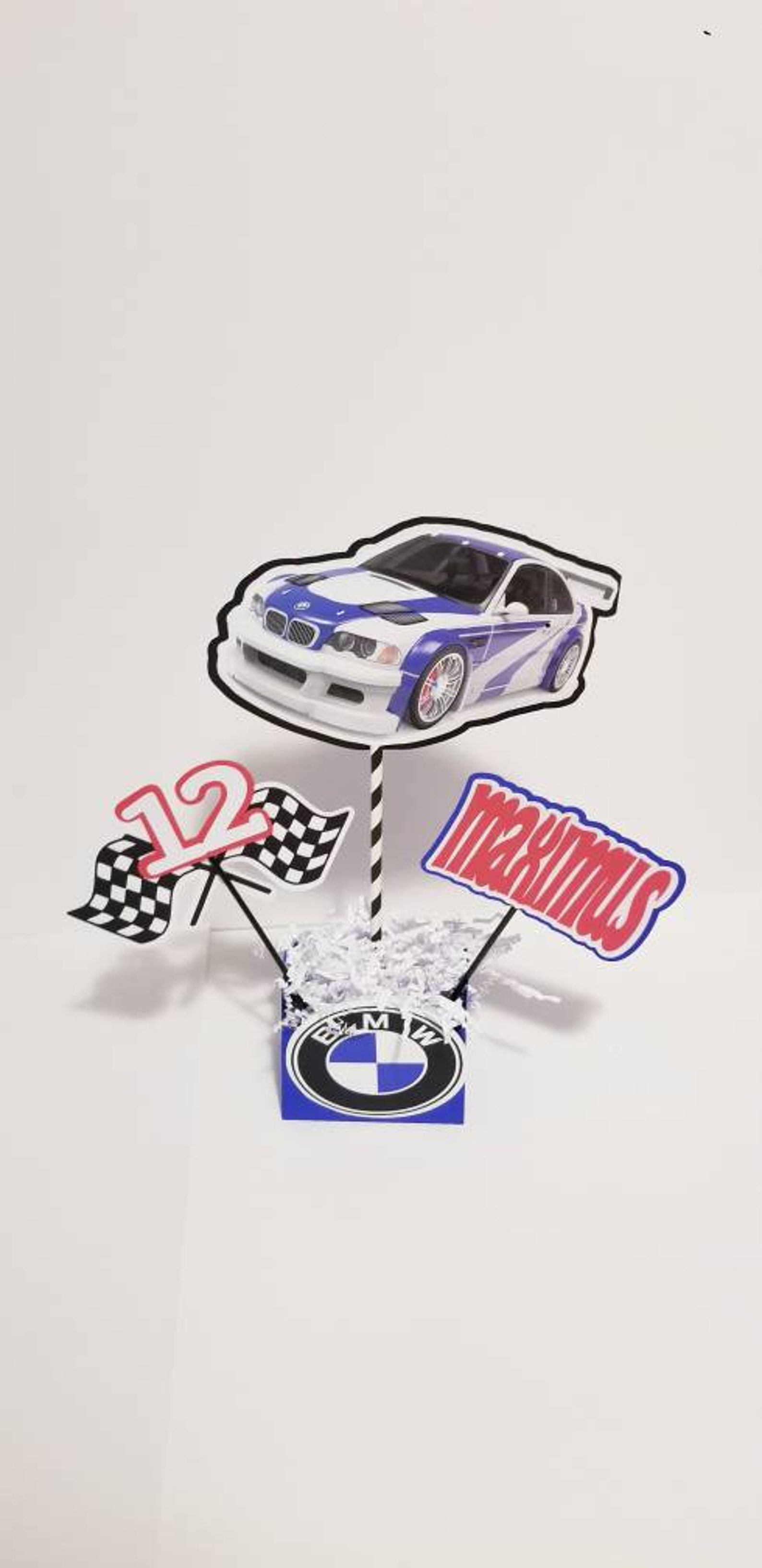 Centerpiece BMW Themed - Etsy