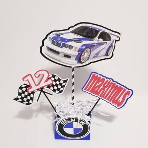 Centerpiece BMW Themed - Etsy