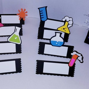 Seating Cards. Tent Cards. Personalized Tent Cards. Science. Scientist ...