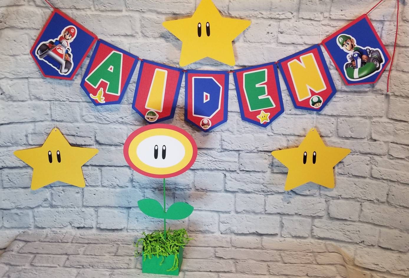 Mario Party Centerpiece Decorations. | Etsy