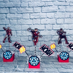 Iron Man Centerpiece. - Etsy