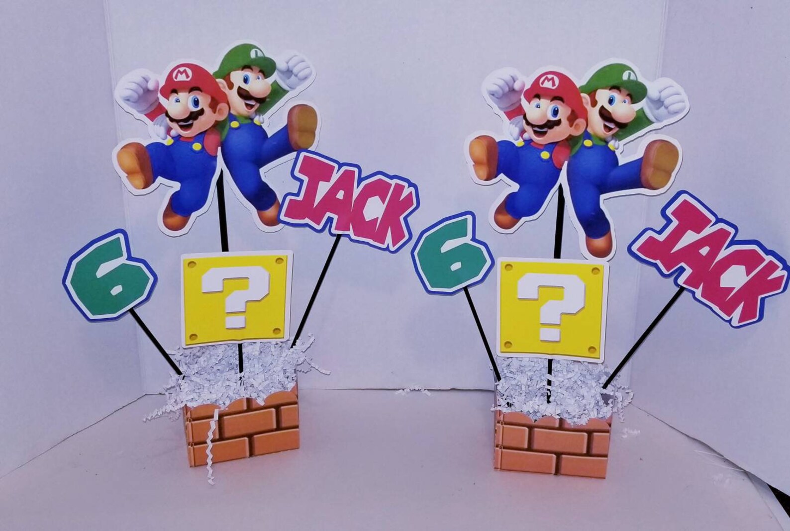 Mario Party Centerpieces Decorations. - Etsy
