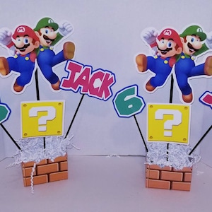 Mario Party Centerpieces Decorations. - Etsy