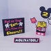 Mouskatools Tent Card. MICKEY - Etsy