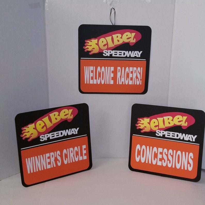 Personalized Party Door or Table Signs . Race Car Birthday. - Etsy