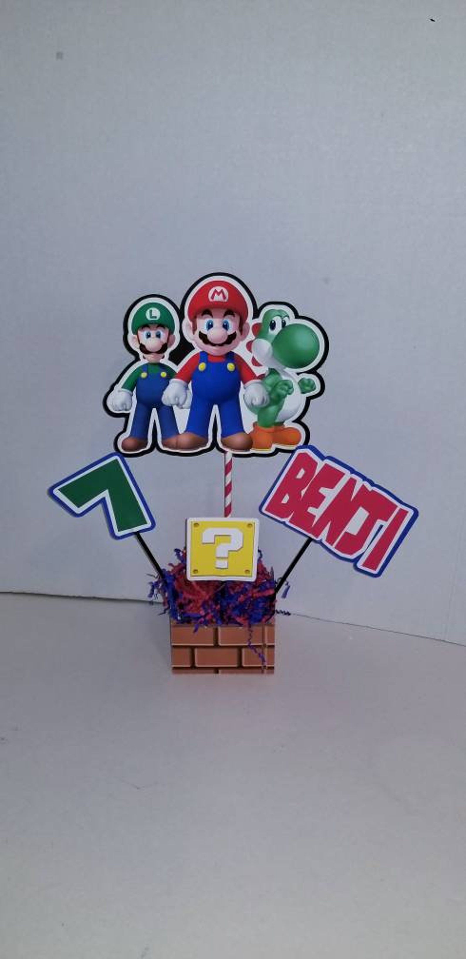 Mario Party Centerpieces Decorations. - Etsy