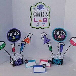 Centerpiece. Personalized Centerpiece. Science. Scientist, Mad ...