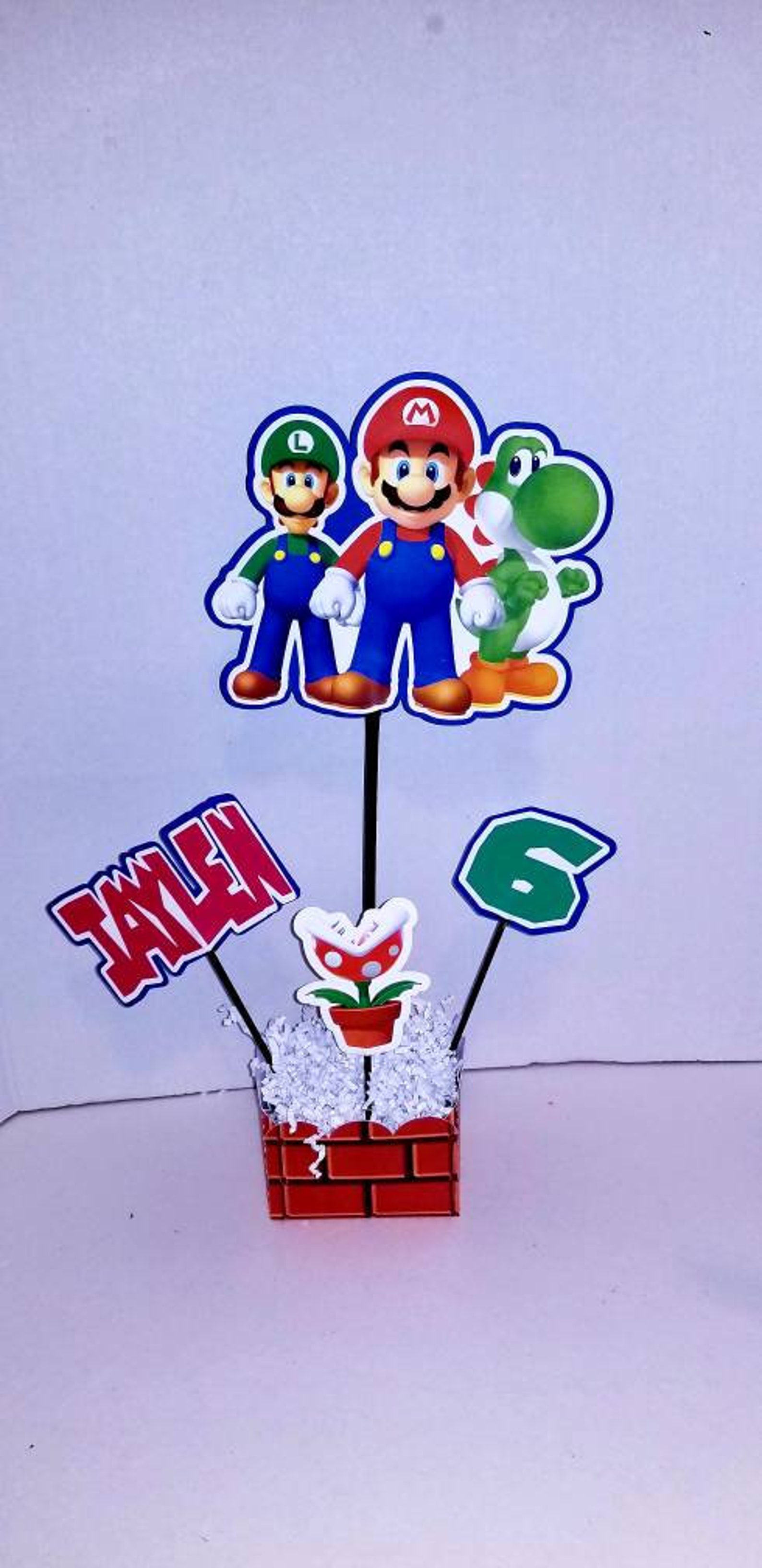 Mario Party Centerpieces Decorations. | Etsy