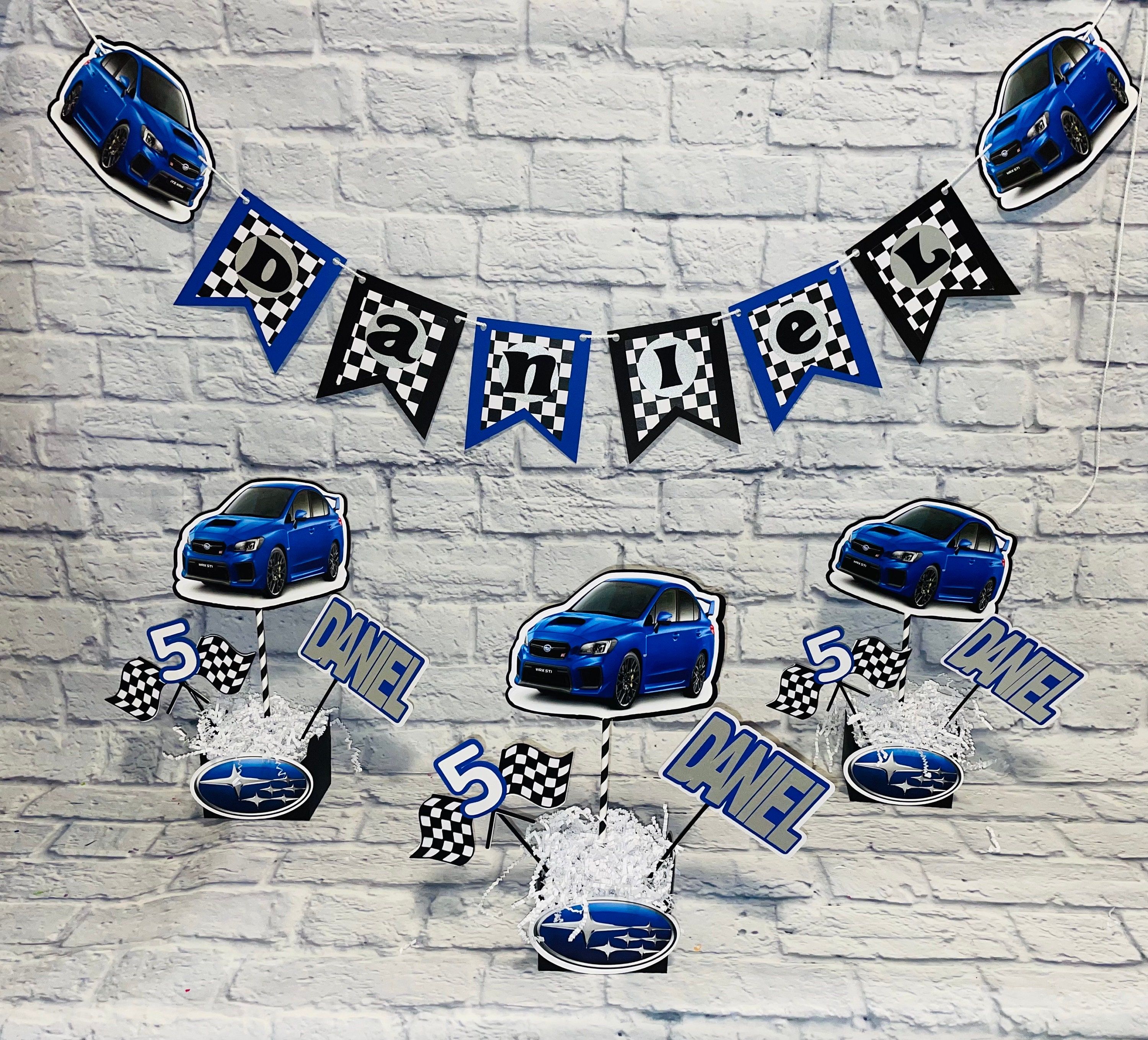 Subaru Birthday Party - Etsy